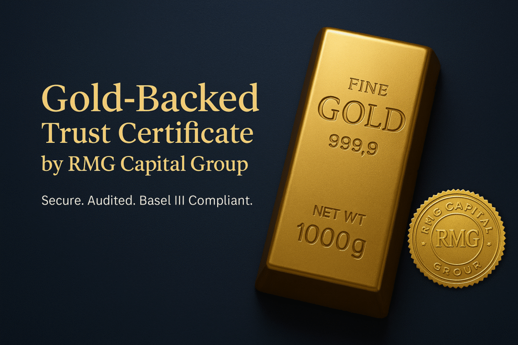 RMG GOLD-BACKED TRUST CERTIFICATE - RMG Capital Group